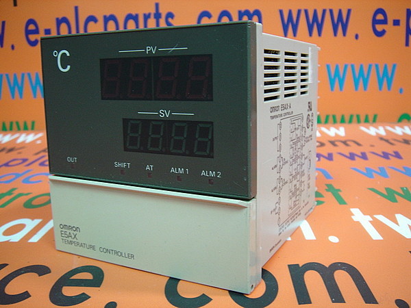 OMRON TEMPERATURE CONTROL 100-240VAC E5AX-A - 裕益科技自動化設備可程式編碼器PLC分散式控制系統DCS